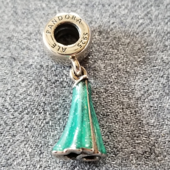 Pandora | Jewelry | Disney Pandora Charm Elsa Dress Frozen | Poshmark